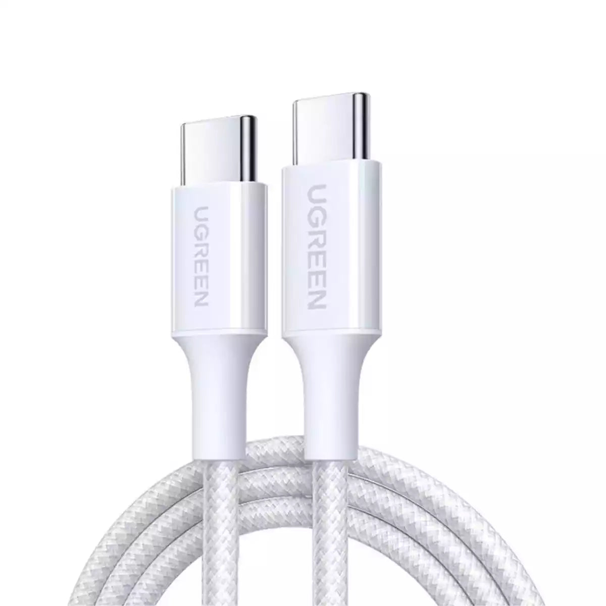 Ugreen 35218 USB-C to USB-C Braided Cable 1m White Price in Pakistan ...